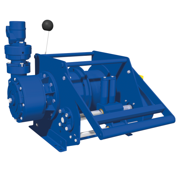 Electric traction winch TR100E